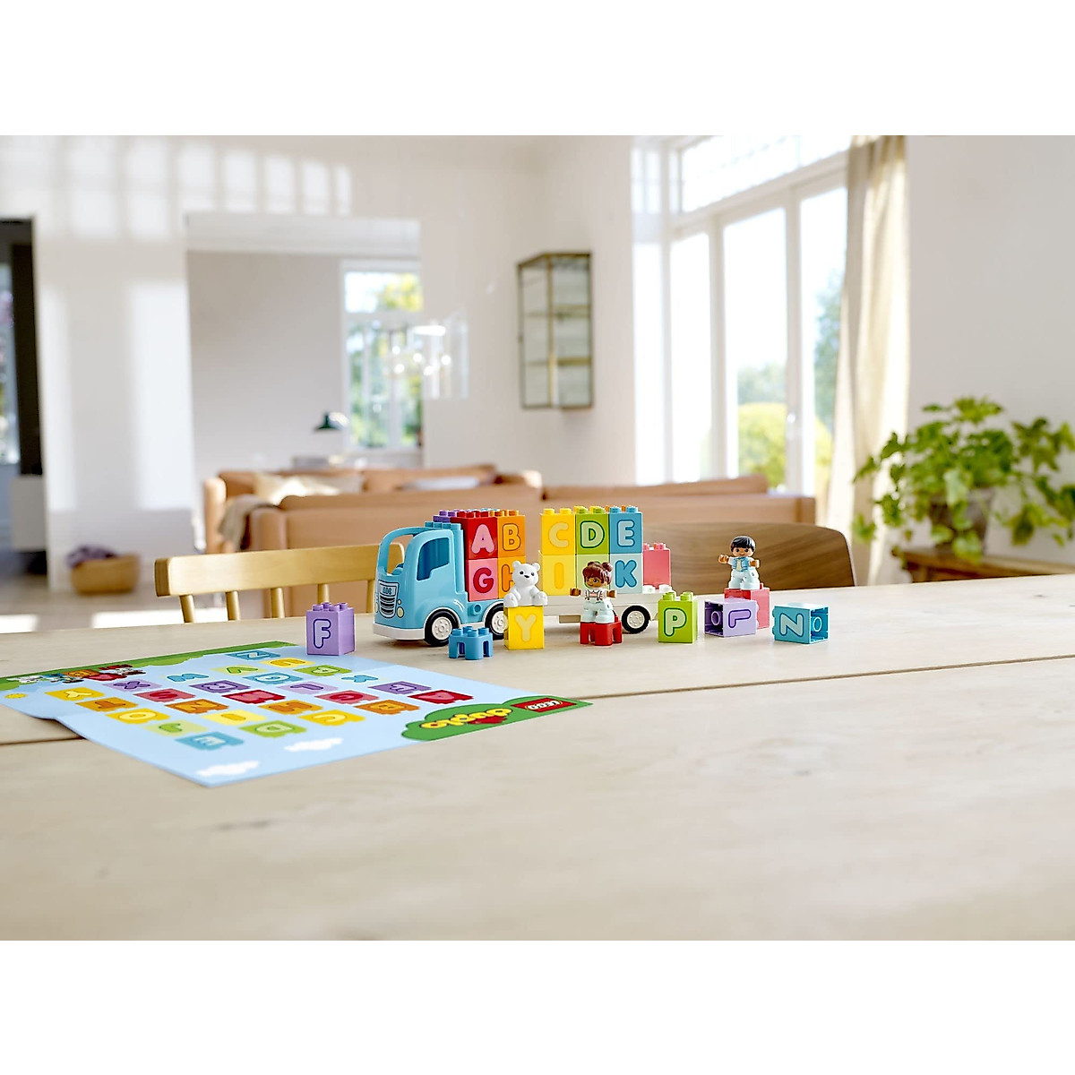 LEGO DUPLO My First Alphabet Truck 10915 ABC Letters Learning Toy for Toddlers, Fun Kids’ Educational Building Toy (36 Pieces)