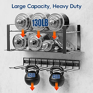 Warmodern Power Tool Organizer, Wall Mount Garage Tool Organizers and Storage, Heavy Duty Drill Holder for Garage, Workshop,Christmas Gift for Men