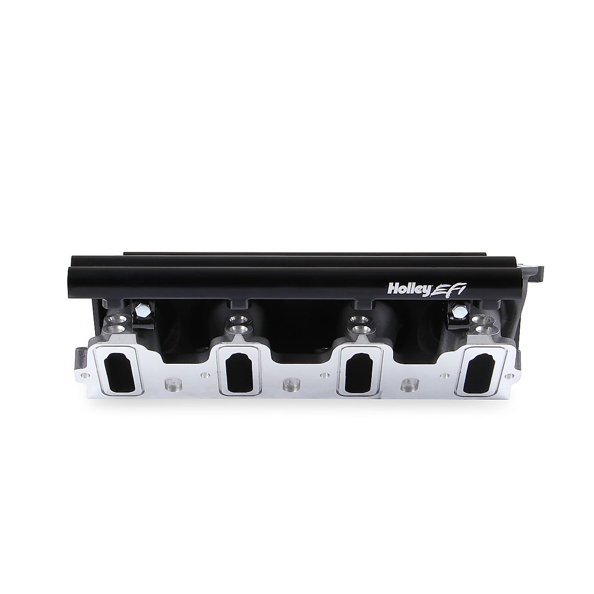 Holley 300-603BK: Base Intake Manifold & Fuel Rails, Ls1 Lo-Ram, Black