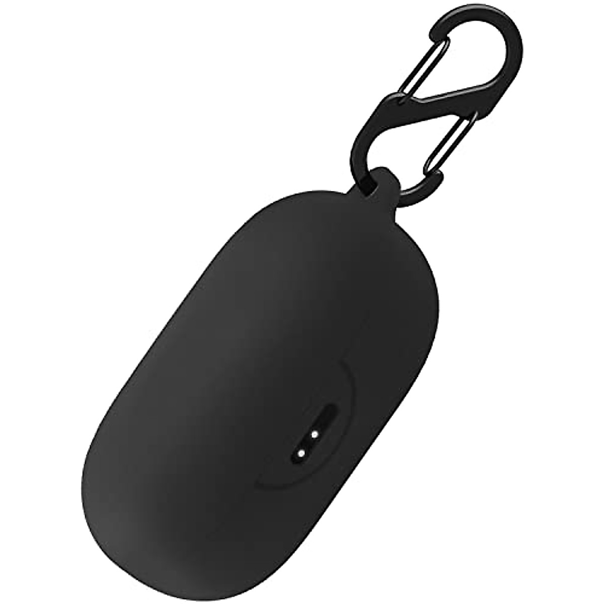 Geiomoo Silicone Case Compatible with Anker Soundcore Sport X10, Protective Cover with Carabiner (Black)