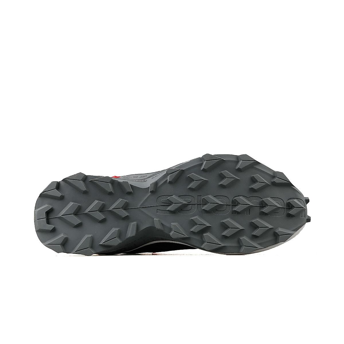 Salomon Supercross 3 Trail Running Shoes for Men, Ebony/Lunar Rock/Quiet Shade, 8