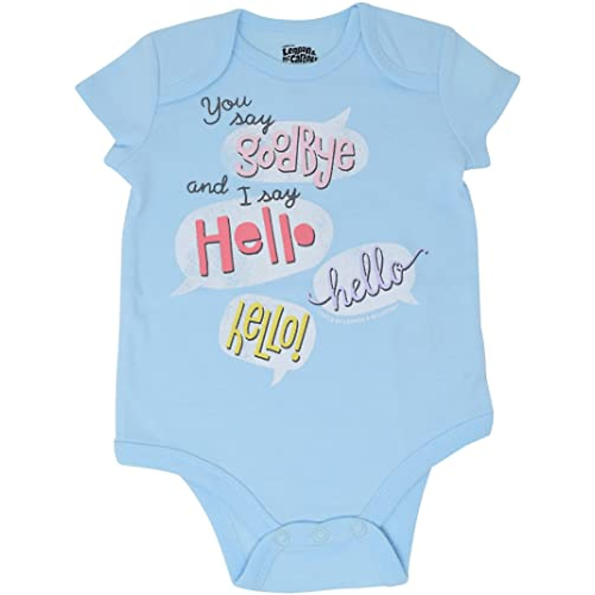 Lyrics by Lennon and McCartney Lennon & McCartney Newborn Baby Girls 5 Pack Bodysuits MulticoloRed 3-6 Months