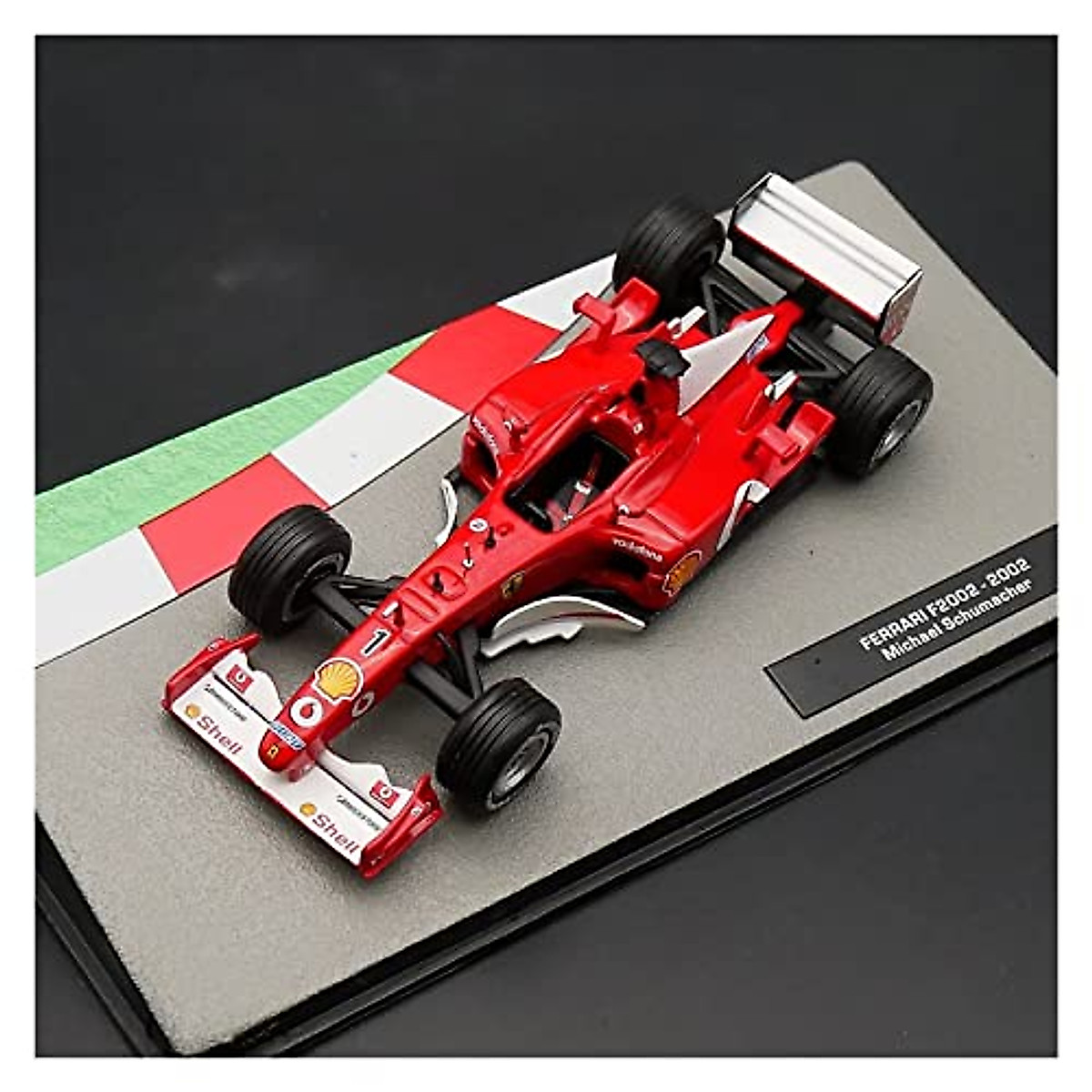APLIQE Scale Model Vehicles for Ferrari F2002 2002 Michael Schumacher Diecast Car Model Metal Toy Vehicle 1:43 Sophisticated Gift Choice