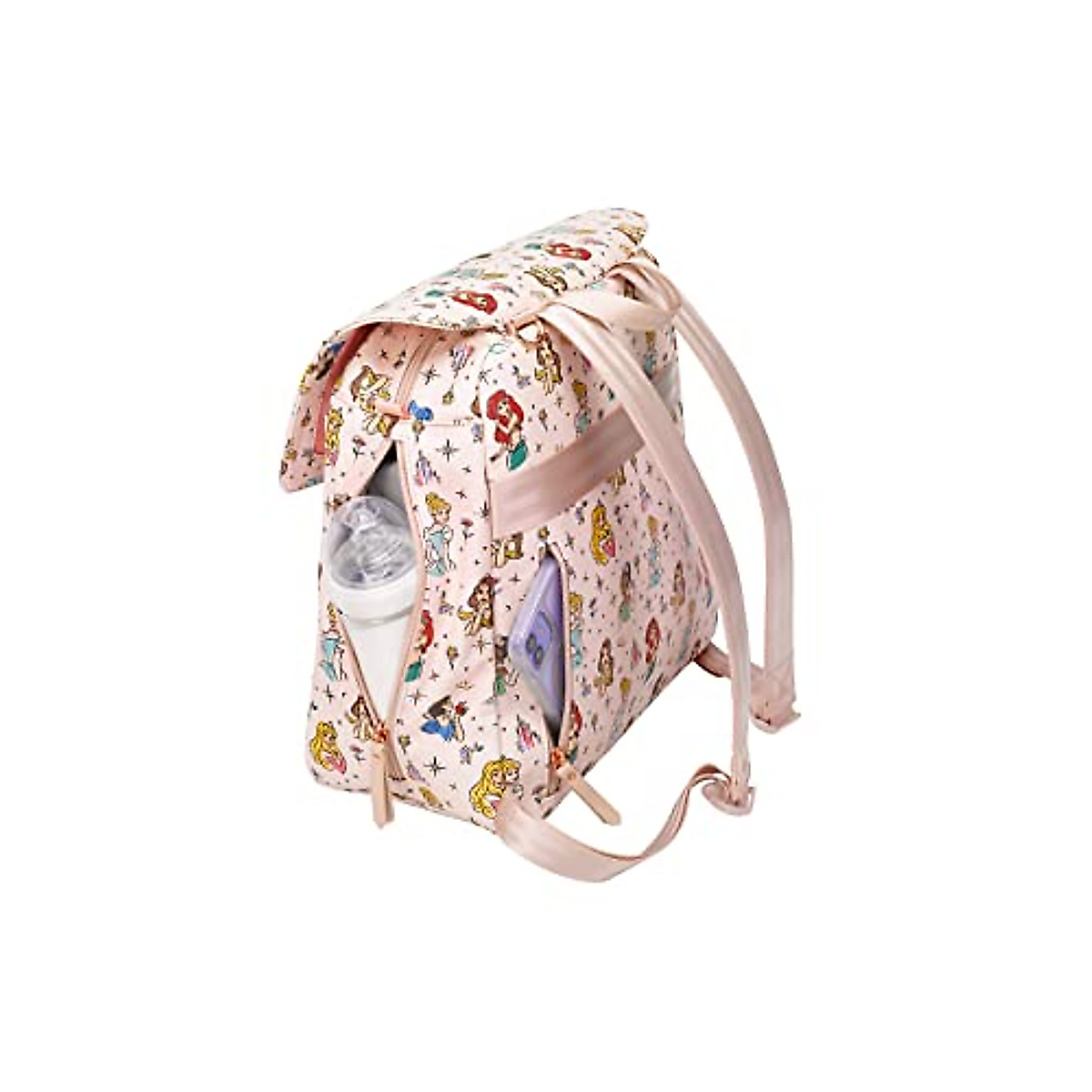 Petunia Pickle Bottom Meta Backpack - Disney Princess, Laptop Backpack, Stylish, Spacious, and Sleek, for On The Go Moms and Dads