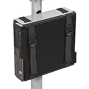 Balt 27614 Beta Sit Stand Mobile Workstation Cart, 67" H x 32" W x 33" D