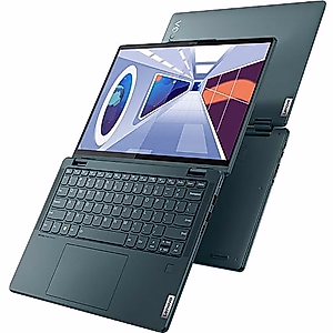 Lenovo Yoga 6 2-in-1 Convertible Touchscreen Laptop, 13.3" WUXGA (1920 x 1200) Laptop, 8GB RAM, 1TB SSD, AMD Ryzen 5 7530U(Beat Intel i7-1165G7), Thin, WiFi 6, Backlit KB, Win 11 Home, Dark Teal