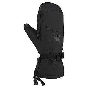 Gordini Men's Polar Ii Waterproof Insulated Mittens, Black, Large