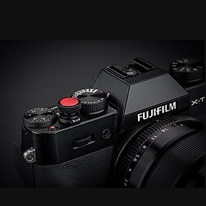 JJC Camera Soft Release Button, Shutter Button for Fuji Fujifilm X-T5 X-T4 X-T3 X-T30 X-T30 II X-T20 X-PRO3 X100VI X100V X-E4 X-E3 Sony RX1R II RX10 IV III Leica Q3 M10 M9 Nikon Df F3