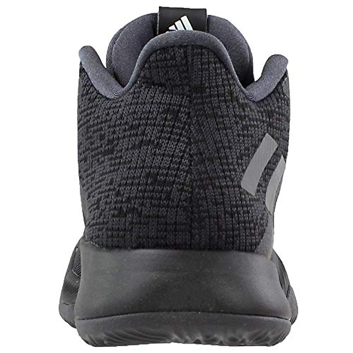adidas Boy's Mad Bounce J Basketball Shoe, Utility Black/Black/Grey, 6.5 M US Big Kid