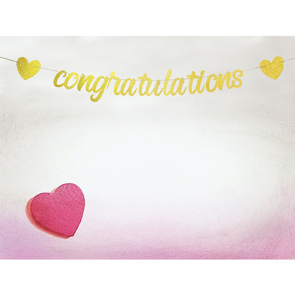 Congratulations Banner Gold Glitter Congratulations Graduation Banner Congratulations Banner Graduation 2024 Congratulations Graduation Party Decorations for College Graduation Party Decorations