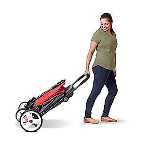 Radio Flyer Discovery Stroll 'N Wagon with Canopies, Folding Wagon with Single Recline Seat, for 1+ Years