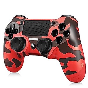 Qayacir Wireless Controller Compatible with PS4/PS4 Slim/PS4 Pro,with Dual Vibration Game Joystick