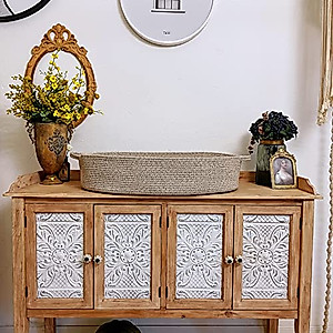 Baby Changing Basket - Thick Foam Pad with Wipeable Water-Resistant Pad Cover, Security Strap, Moses Basket Changing Table Topper Changing Pad