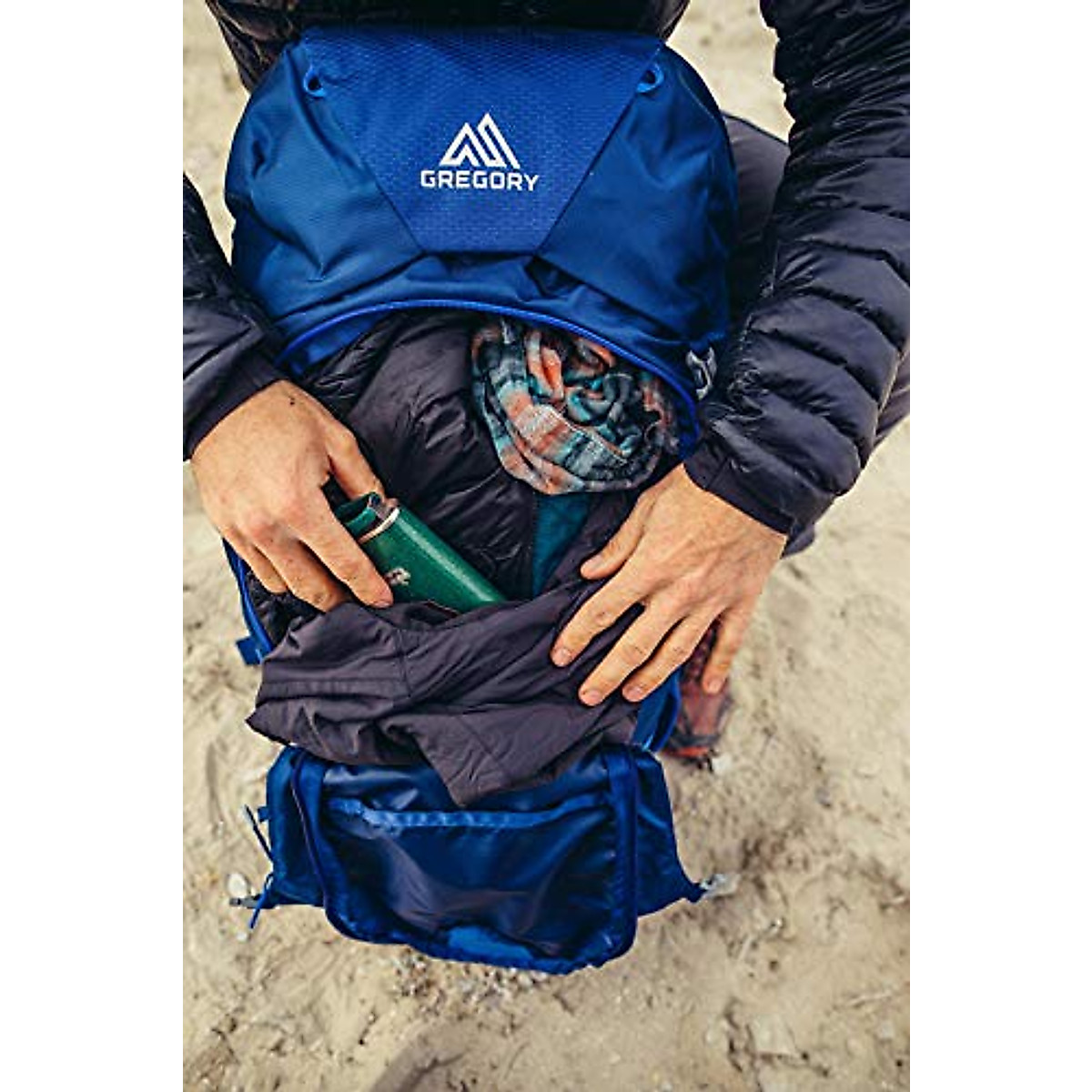 Gregory Mountain Products Women's Zulu 65, Ozone Black, Md/Lg
