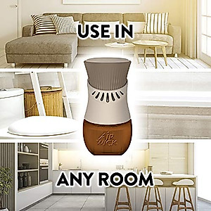 Botanica by Air Wick Plug in Scented Oil Starter Kit, 2 Warmers + 6 Refills, Fresh Pineapple and Tunisian Rosemary, Air Freshener, Eco Friendly, Essential Oils