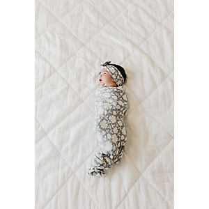Copper Pearl Large Premium Knit Baby Swaddle Receiving Blanket Lacie