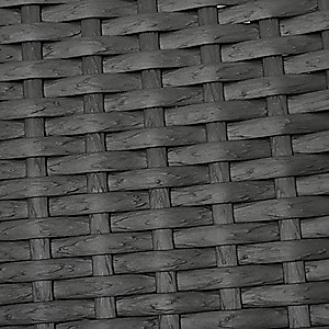 Christopher Knight Home Conrad Outdoor Wicker Barstools, 2-Pcs Set, Grey