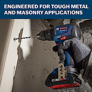 BOSCH GXL18V-901B25 18V 9-Tool Combo Kit 2-In-1 Bit/Socket Impact Driver, Hammer Drill/Driver, Recip Saw, Circ Saw, Oscillating Tool, Angle Grinder, Vacuum, Worklight, (2) CORE18V 4 Ah Batteries