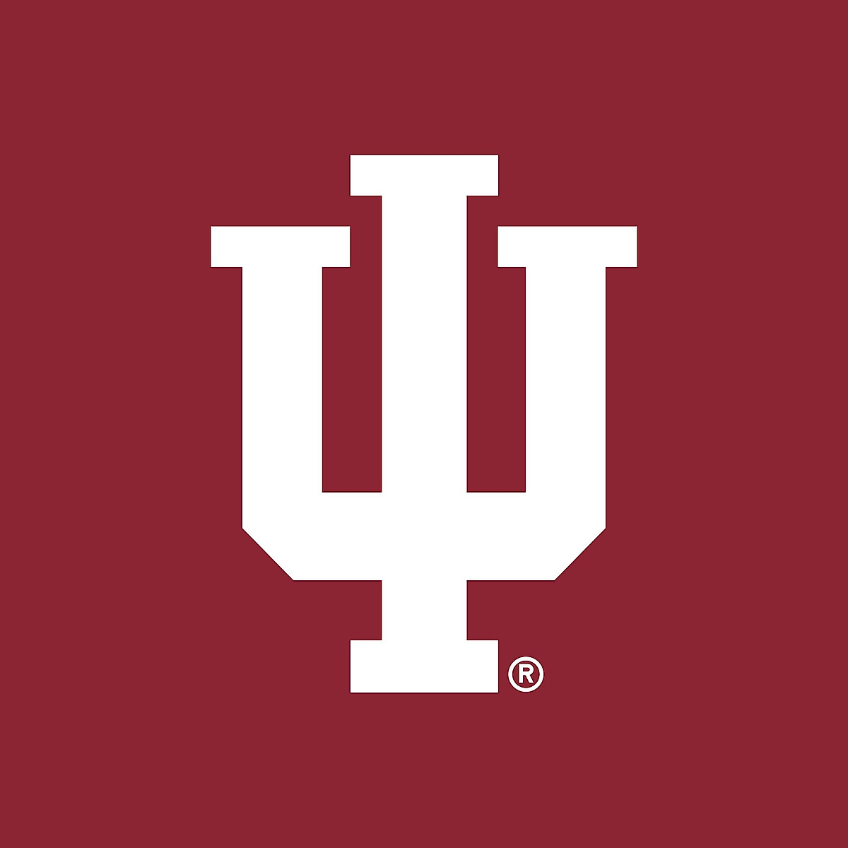 AL1120 - Indiana Hoosiers Double Sleeve Print Long Sleeve - 3X-Large - Cardinal