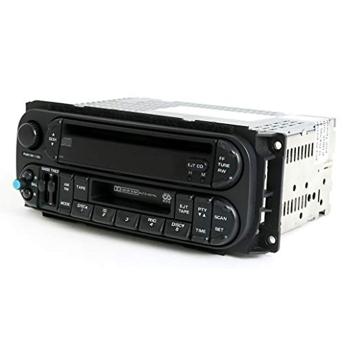 Dodge Jeep Chrysler 02-06 AM FM CD Cassette w Bluetooth Music P05091605AC - RAZ (Renewed)
