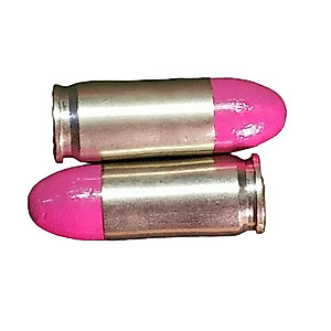 All American Training Rounds 9mm 124gr Dummy Training Snap Caps (Nickel and Pink - Set of 10)