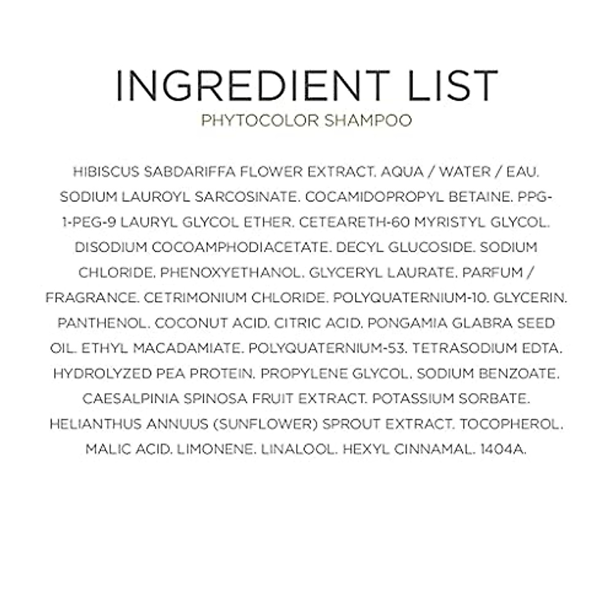 PHYTO Phytocolor Color Protecting Shampoo, 8.45 fl oz