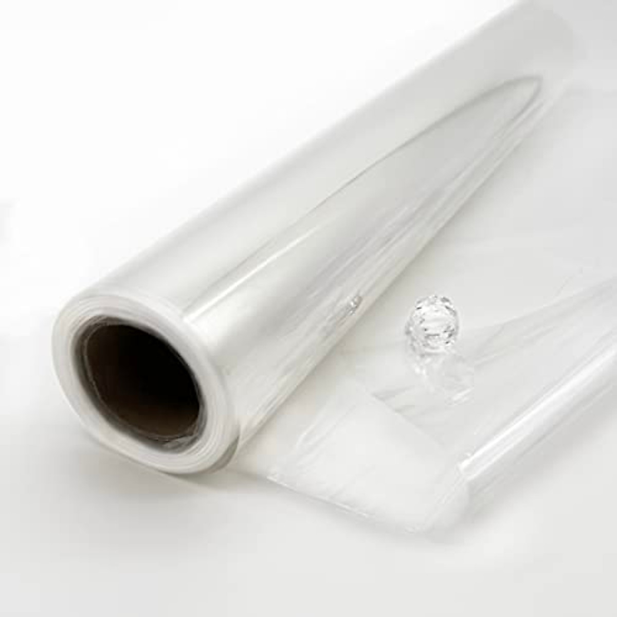 Adorox 30" Inch 100' Ft FOLDED Clear Cellophane Wrap Roll Gift Basket Arts and Crafts Christmas Holidays Thanksgiving Easter Halloween Mothers Day (Meets FDA specifications)