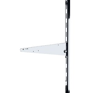 14 inch Chrome Knife Bracket for Slotted Standard - 1 inch slots 2 inch on center - Pack of 6