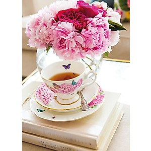 Royal Albert Miranda Kerr Friendship Teacup & Saucer, 2 Piece Set, Multi