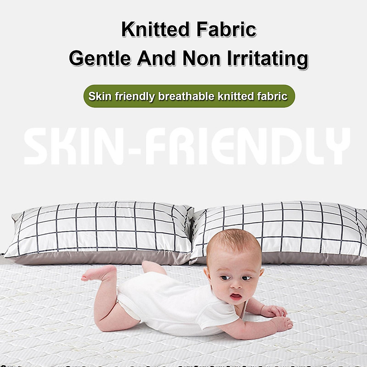 Enchantia Natural 3E Coconut Mattress, 2 in Queen Folding Mattress, Breathable Coir Mattress, Ergonomic Design Stress Reliever Portable Mattress for People Who Like Firm Mattress,A,90x200x5cm(36"x80"x