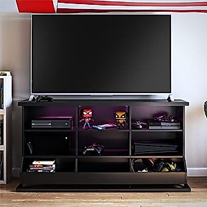 Ntense Grind Gaming Console with LED Lights, Black