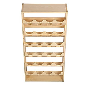 yeshine 24-can Spray Paint Can Storage Rack, Wooden Spray Paint and Lube Can Organization Storage Rack, Craft Workroom Paint Bottle Organizer, Wall Mounted