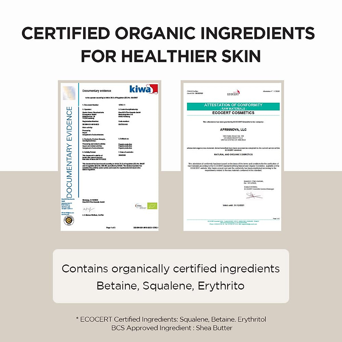 SKIN1004 Madagascar Centella Cream 2.53 fl.oz Organic Ingredients Moisturizing Brightening Wrinkle Care