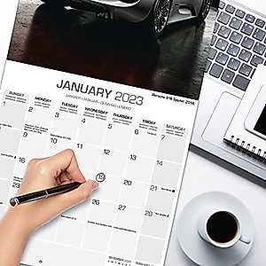 Porsche Calendar- Calendars 2022 - 2023 Wall Calendars - Car Calendar - Automobile Calendar - Porsche 16 Month Wall Calendar by Avonside