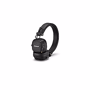 Marshall Major III Bluetooth Wireless On-Ear Headphones, Black - New