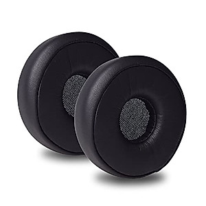Replacement Ear Pads Ear Cusions Compatible with AKG N60NC Wireless Bluetooth Headphone Soft Protein Leather and Noise Isolation Memory Foam Headset Ear Covers