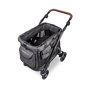 WONDERFOLD Stroller Wagon M1 Luxe Baby Lounger - Comfortable and Easy to Install with Removable Baseboard for Easy Cleaning, for Use with M1 Model Only
