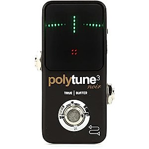 TC Electronic PolyTune 3 Noir Mini Polyphonic Tuning Pedal