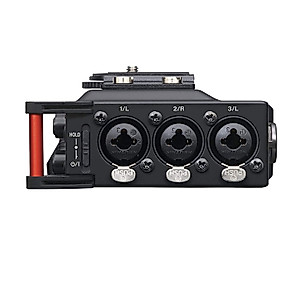 Tascam DR-70D 4-Track Portable Recorder Bundle with 64GB Memory Card and Card Reader (3 Items)