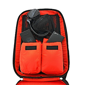 JetPack Snap Backpack for Non DVS, Club DJ Gig Set up, This Bag Protect Carry Mac, Laptop, Stand, Headphone, USB Mobile Devices, Cables, Microphone. Travel Friendly, Ultra Slim Design