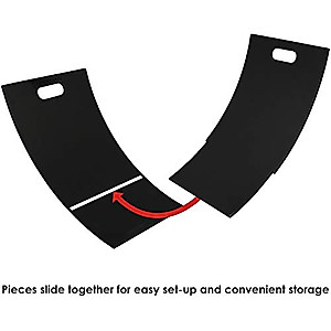 Sunnydaze 30-Inch Firewood Log Rack - Indoor/Outdoor Heavy-Duty Black Powder Coated Steel Construction