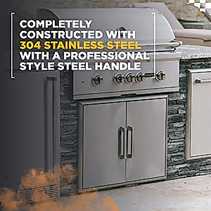 Coyote 36-Inch Double Access Door, Coyote Grill Accessories - CDA2436