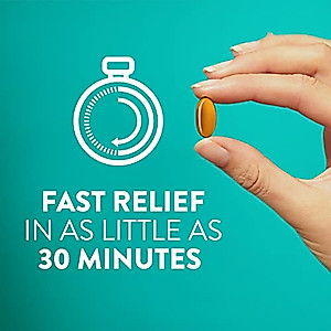 Vicks Sinex SEVERE LiquiCaps, All-In-One Sinus Relief, Non-Drowsy, Nasal Decongestant, Maximum Strength Relief of Sinus Headache, Pain, Pressure, & Congestion, 24 LiquiCaps