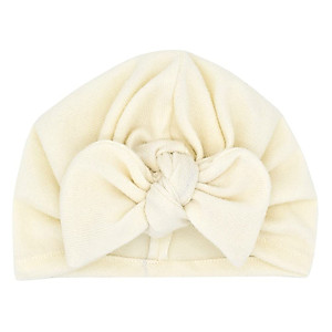 Asufegucd Baby Turban Hats Turban Bow Knot Baby Infant Beanie Baby Girl Soft Knit Toddler Cap (ASXDL20211227)