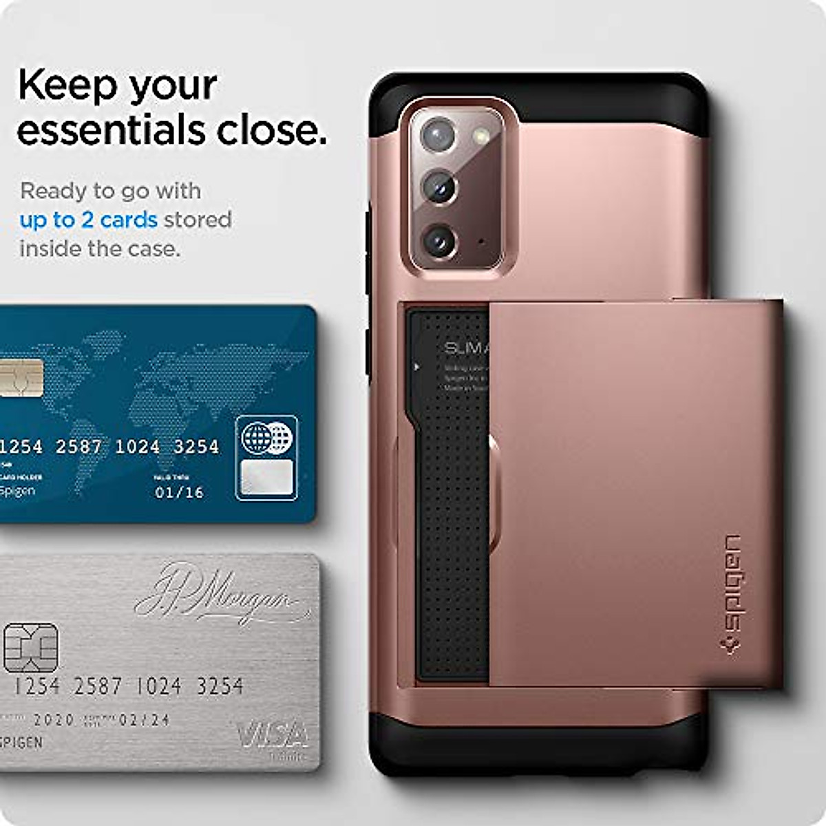 Spigen Slim Armor CS Designed for Samsung Galaxy Note 20 5G Case (2020) - Bronze