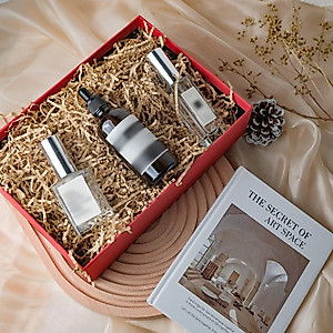 TCAIRG 1LB Kraft Crinkle Cut Paper Shred Filler for Gift Wrapping and Basket Filling - Shredded Paper for Gift Box, Box Confetti Shredded, Box Stuffing