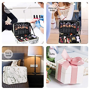 MONSTINA makeup bag makeup train case