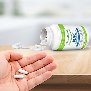 Power By Naturals NAC Supplement N-Acetyl Cysteine – NAC 1000mg Serving Per 2 Capsules - Antioxidant Amino Acids Supplement for Liver Lung Support & Glutathione Boost - Pure NAC Supplement, 90Ct.