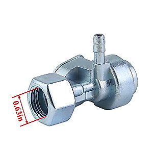 WOTIAN Generator Gas Tank Fuel Switch Petcock Fuel Shut Off Valve for Predator Generac Generator Parts 3500w-9000w 5.5hp-16hp M16x1.5mm