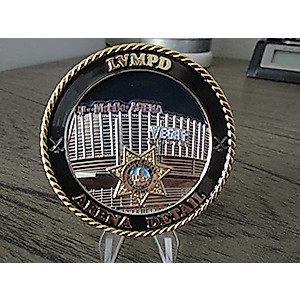 Las Vegas Metropolitan Police Department Arena Detail Stanley Cup Final Challenge Coin